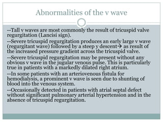 Jugular venous pressure | PPTX