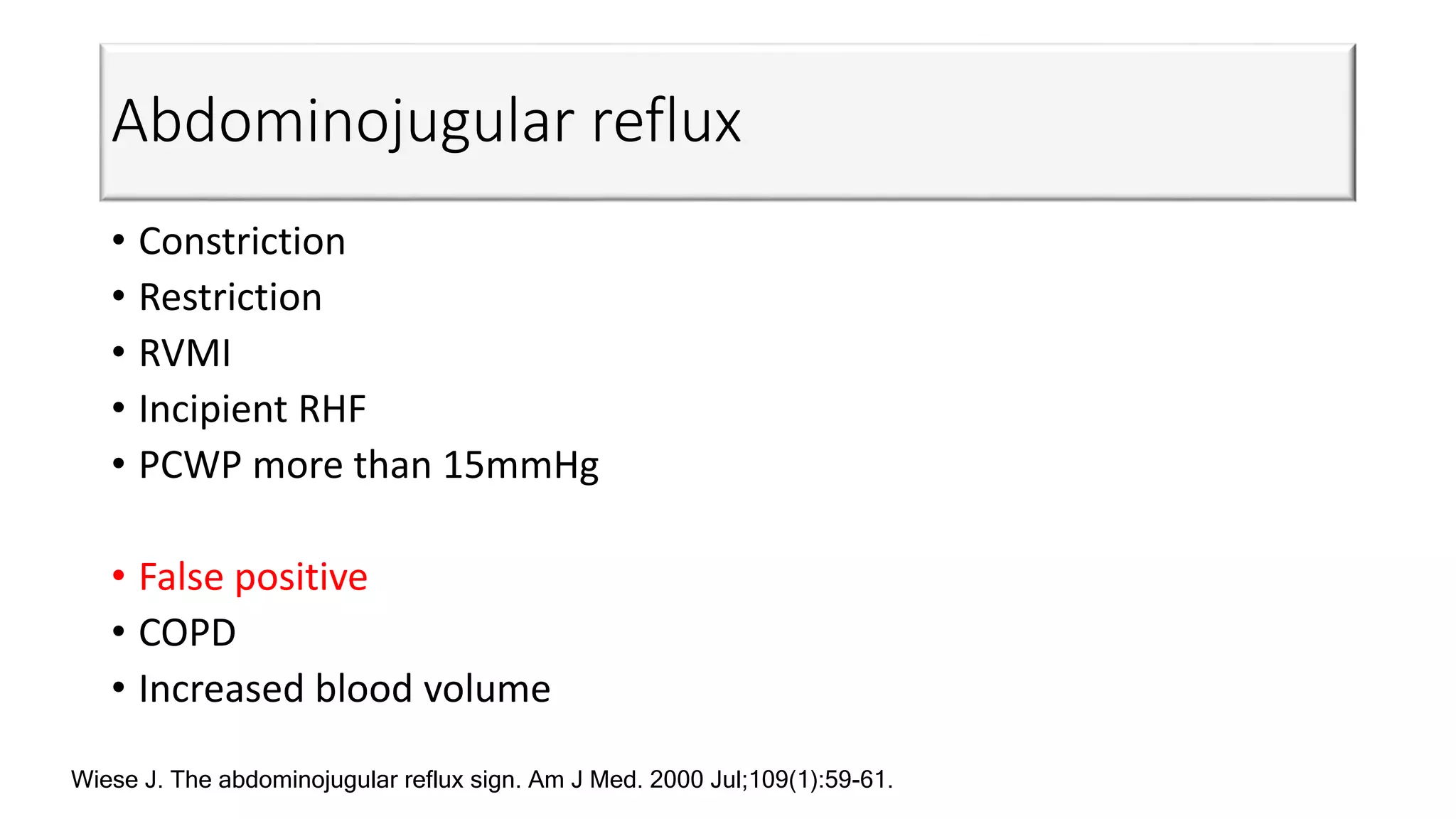 Jugular venous pressure | PPTX | Heart and Cardiovascular Diseases ...
