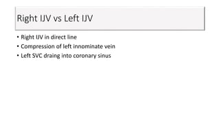 Jugular venous pressure | PPTX | Heart and Cardiovascular Diseases ...