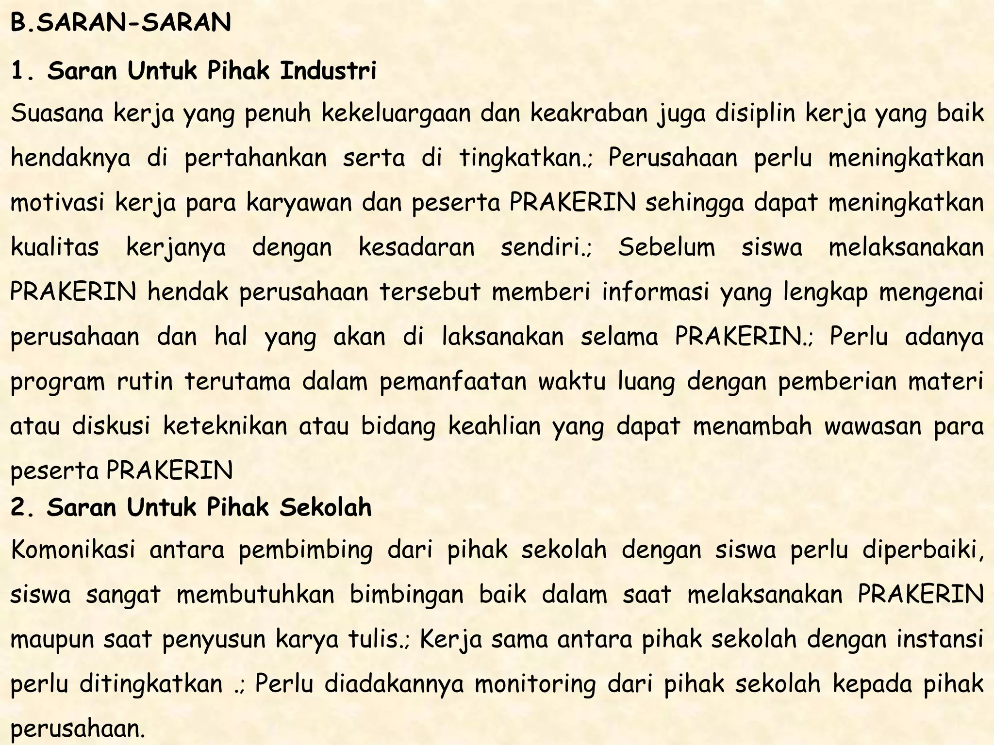 laporan prakerin | PPTX