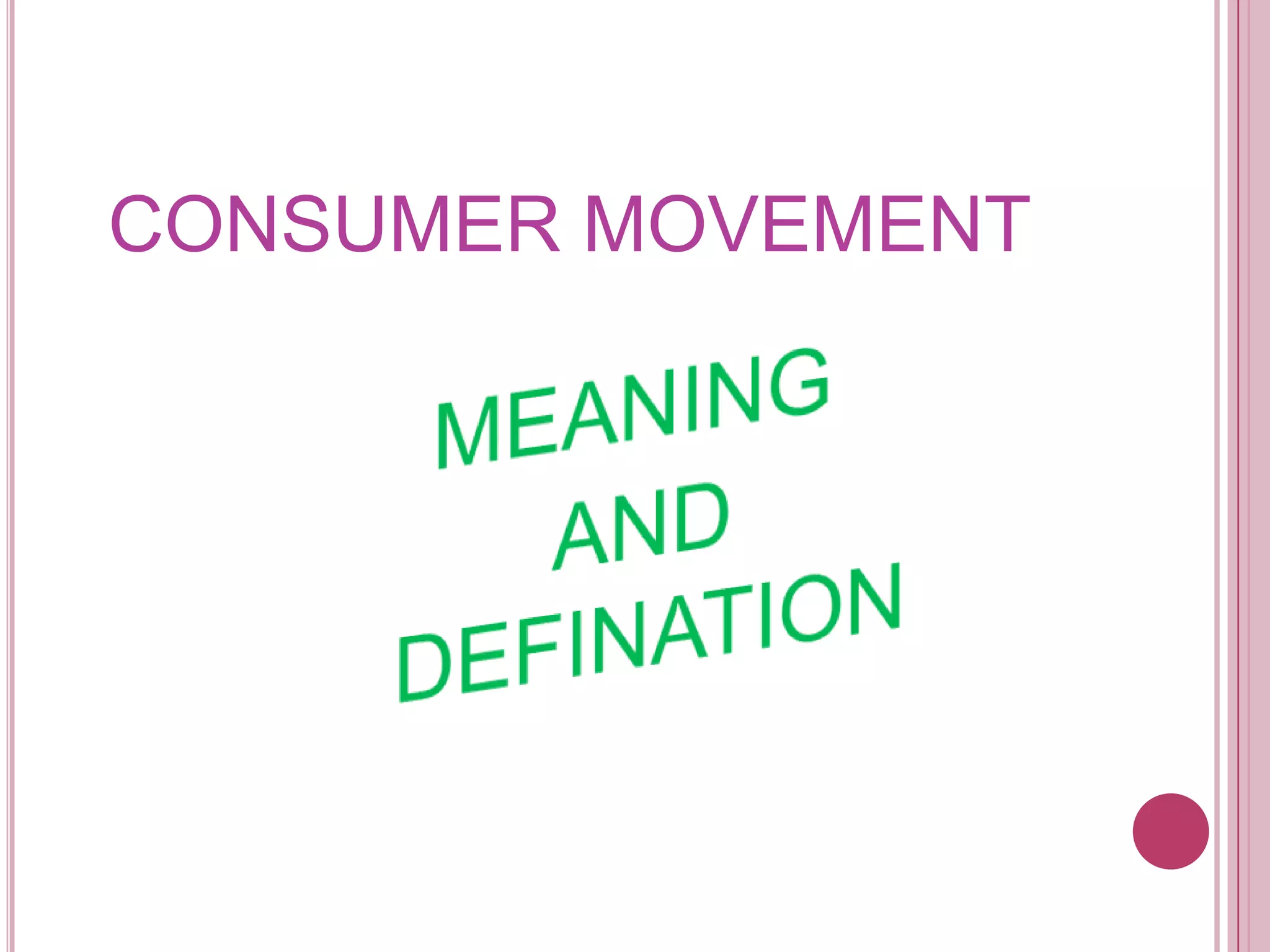 CONSUMER AWARENES PPT | PPTX