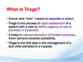 Pediatric Triage Assessment