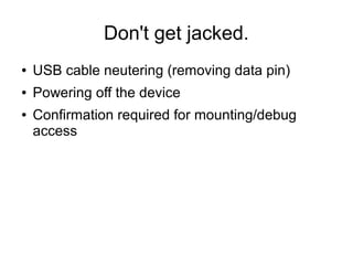 Juice Jacking 101 | ODP