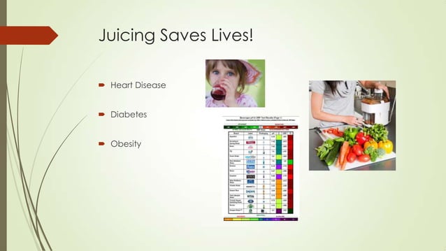 Juicing presentation | PPT
