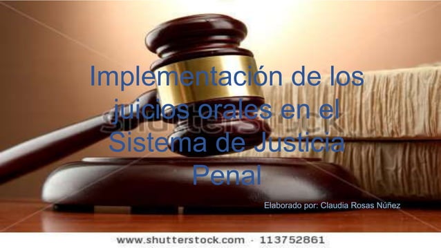 Juicios Orales En Materia Penal Ppt