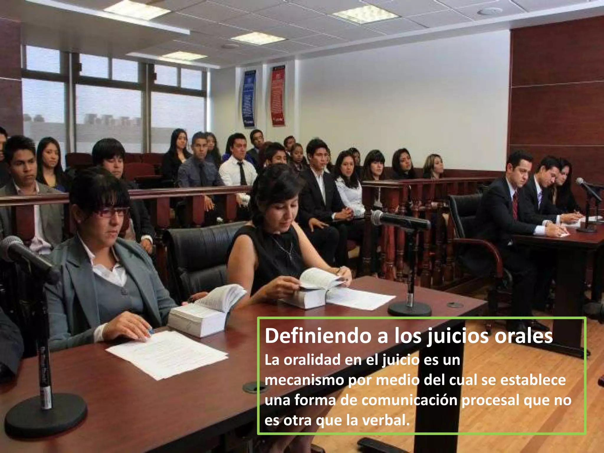 Juicios Orales Presentacion Ppt