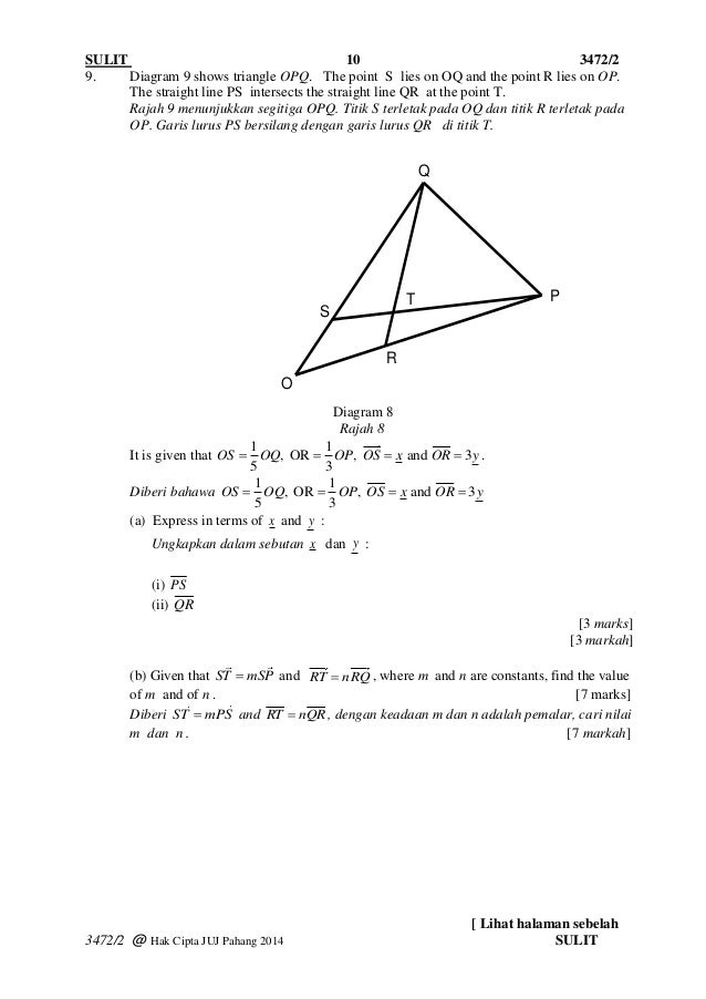 Juj pahang 2014 add math spm k2 set 2