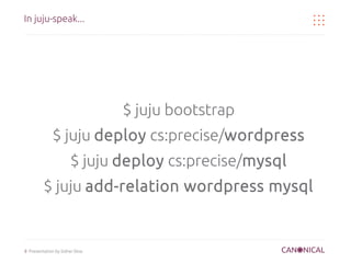 Juju: DevOps Destilado | PPT