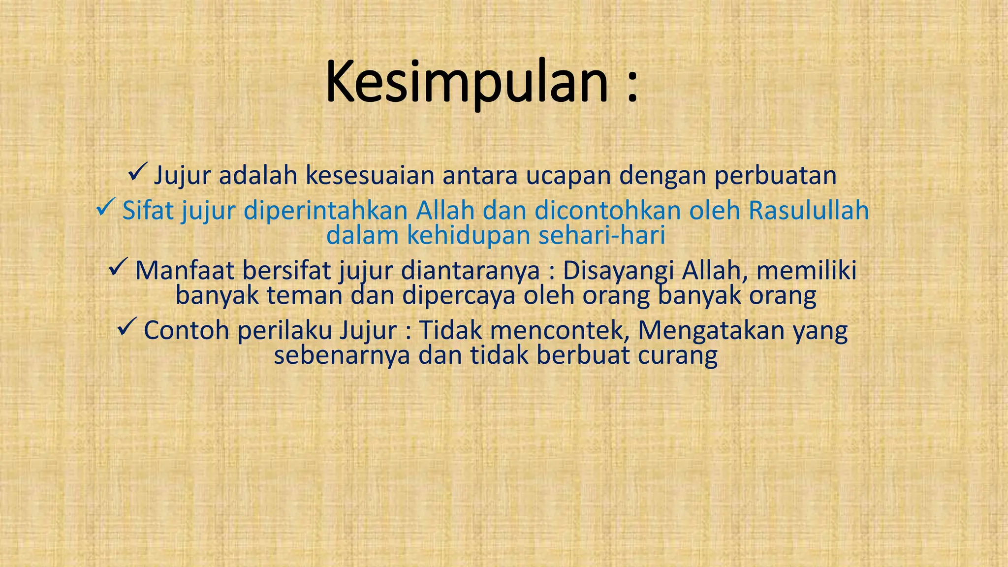 Materi Pembelajarab PAI Sikap Jujur.pptx