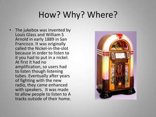 Jukebox | PPT
