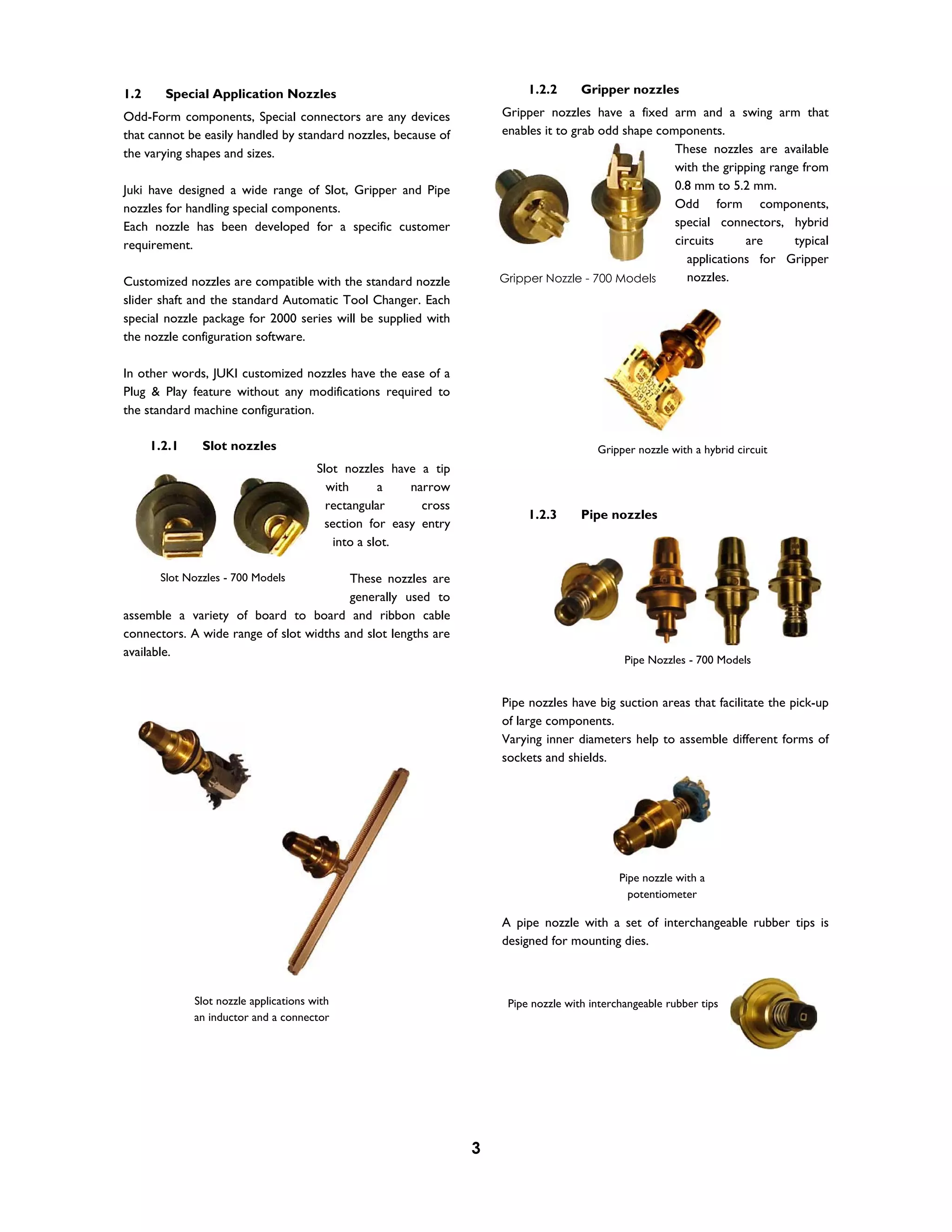 SMT pick n Place machine Juki nozzle catalogue-rev-c3 | PDF