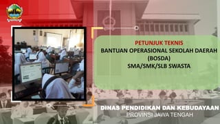 JUKNIS BANTUAN OPERASIONAL SEKOLAH DAERAH 2020 | PPTX