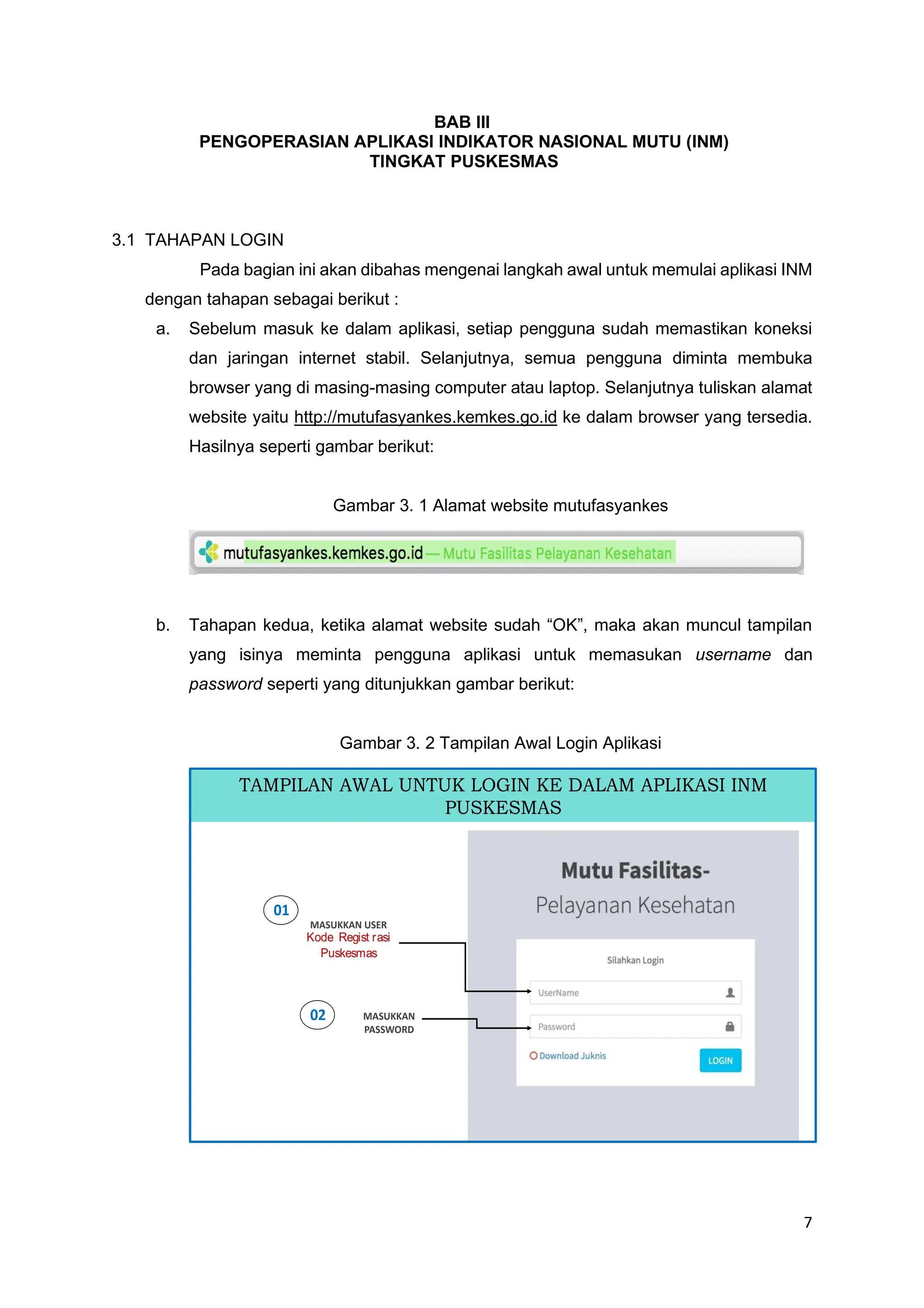 Petunjuk teknis Aplikasi Indikator Nasional Mutu FKTP | PDF