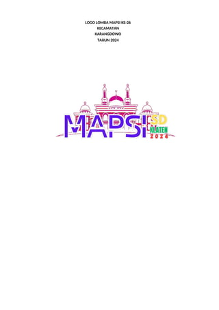 JUKNIS MAPSI PAI TAHUN 2024 KABUPATEN KLATEN | DOCX