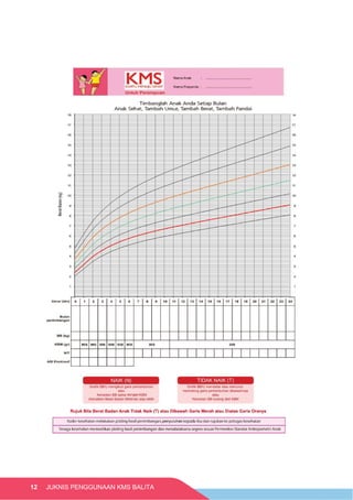 JUKNIS PENGGUNAAN KMS BALITA - direktorat gizi masyarakat | PDF