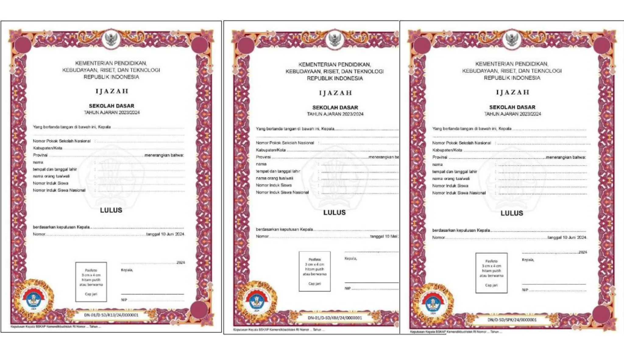 JUKNIS PENGISIAN IJAZAH SD TAHUN 2024.pdf