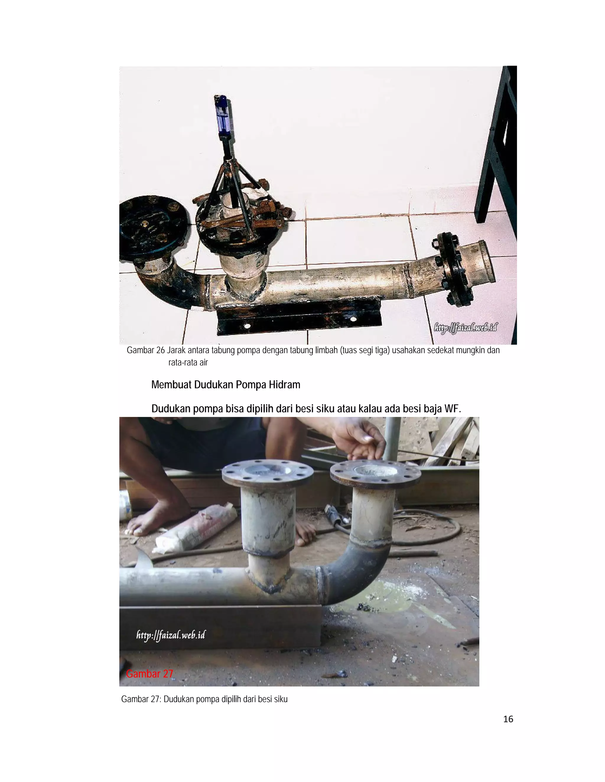 Membuat Pompa Hidram | PDF