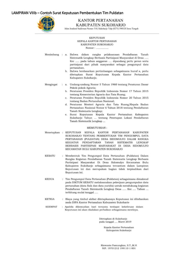 JUKNIS PENDAFTARAN TANAH SISTEMATIK LENGKAP BERBASIS PARTISIPASI MASYARAKAT | PDF