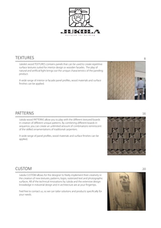 Digital texture on Thermowood : Lunawood collaboration : new looks | PDF