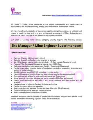 Jul - Mine Engineer Spdt | PDF