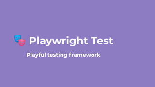 Introducing Playwright's New Test Runner | PDF