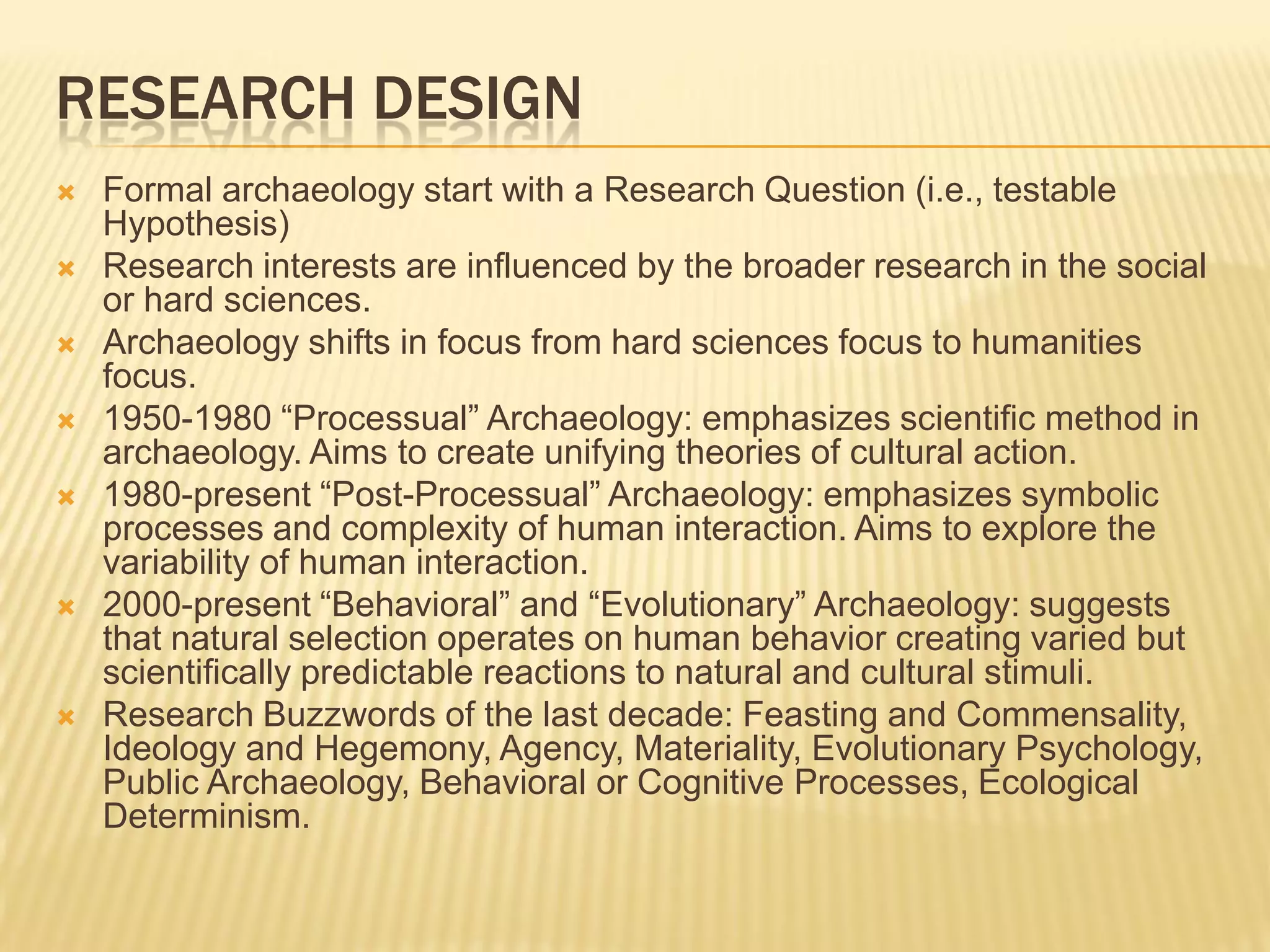 Introduction to Archaeology | PDF