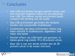 LOB en studiesucces - Jules Warps - SKConf2014 | PPTX