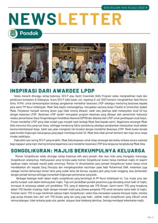 Newsletter edisi 15 | Juli 2023 | PDF