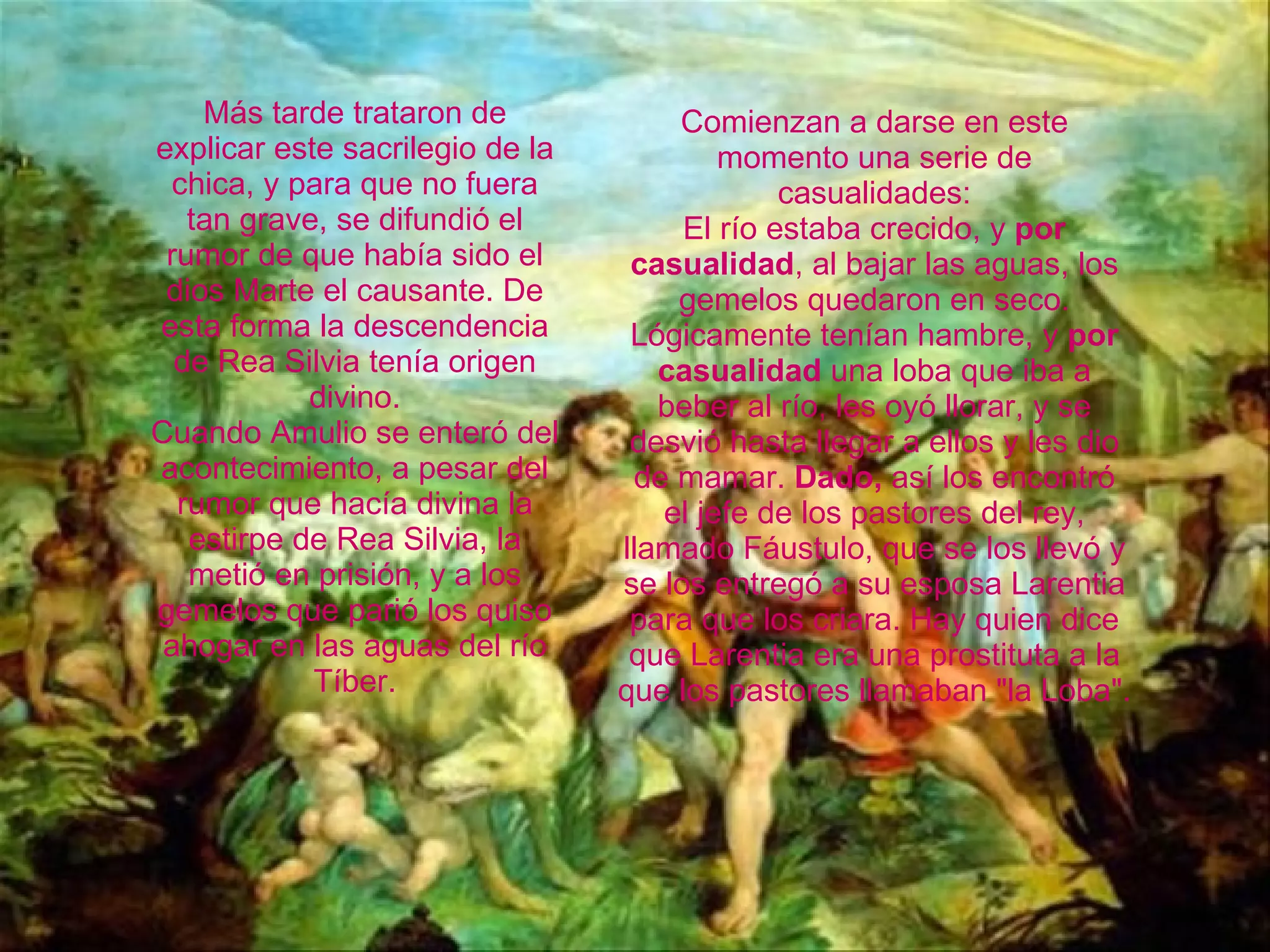 Leyenda de Romulo y Remo | PPT