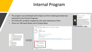 Julia - THE FIRST BRAIN COMPUTER FIELDBUS INTERFACE ON THE MARKET | PDF