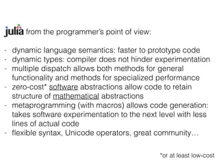 Julia: compiler and community | PPT