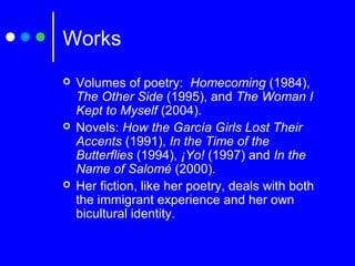Julia alvarez | PPT