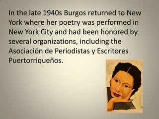 Julia de burgos | PPTX
