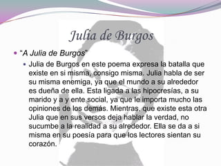 Julia De Burgos(5) | PPTX