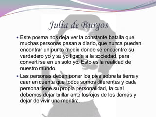 Julia De Burgos(5) | PPTX