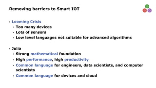 Julia For Smart IoT | PPT