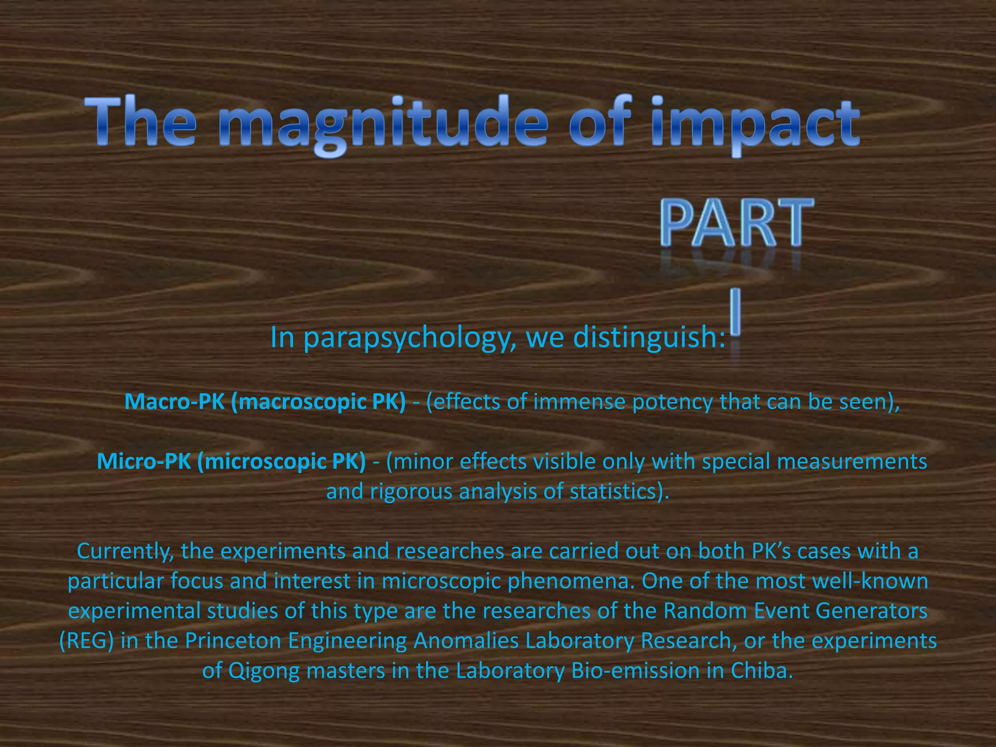Psychokinesis | PPTX