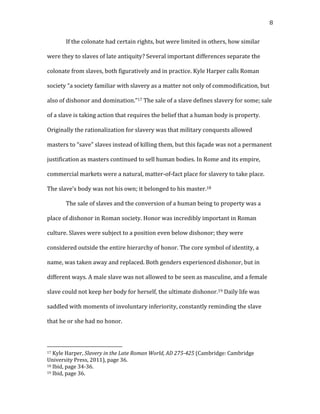 Slavery and the Colonate in the Late Roman Empire | DOCX | Land and ...