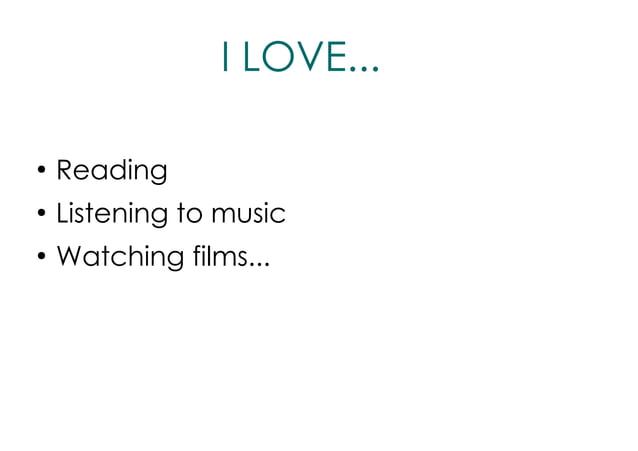 Julia my favourite things | PPT