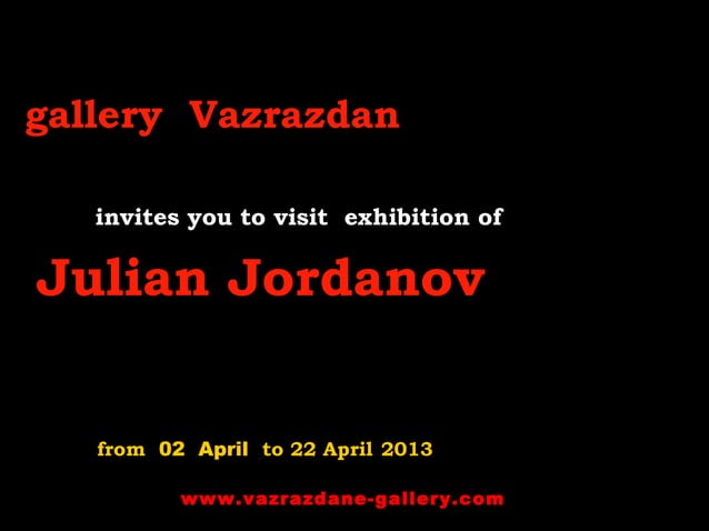 Julian jordanov-2013eng | PPT