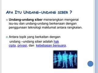 Undang-undang siber | PPTX