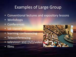 Small Group and Large Group | PPTX