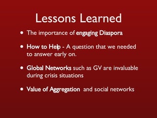 Crowdsourcing Crisis Information and Citizen media | PPT | Internet | Computing