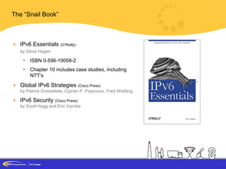 PLNOG 6: Julian Curtis - IPv6 Overview | PPT