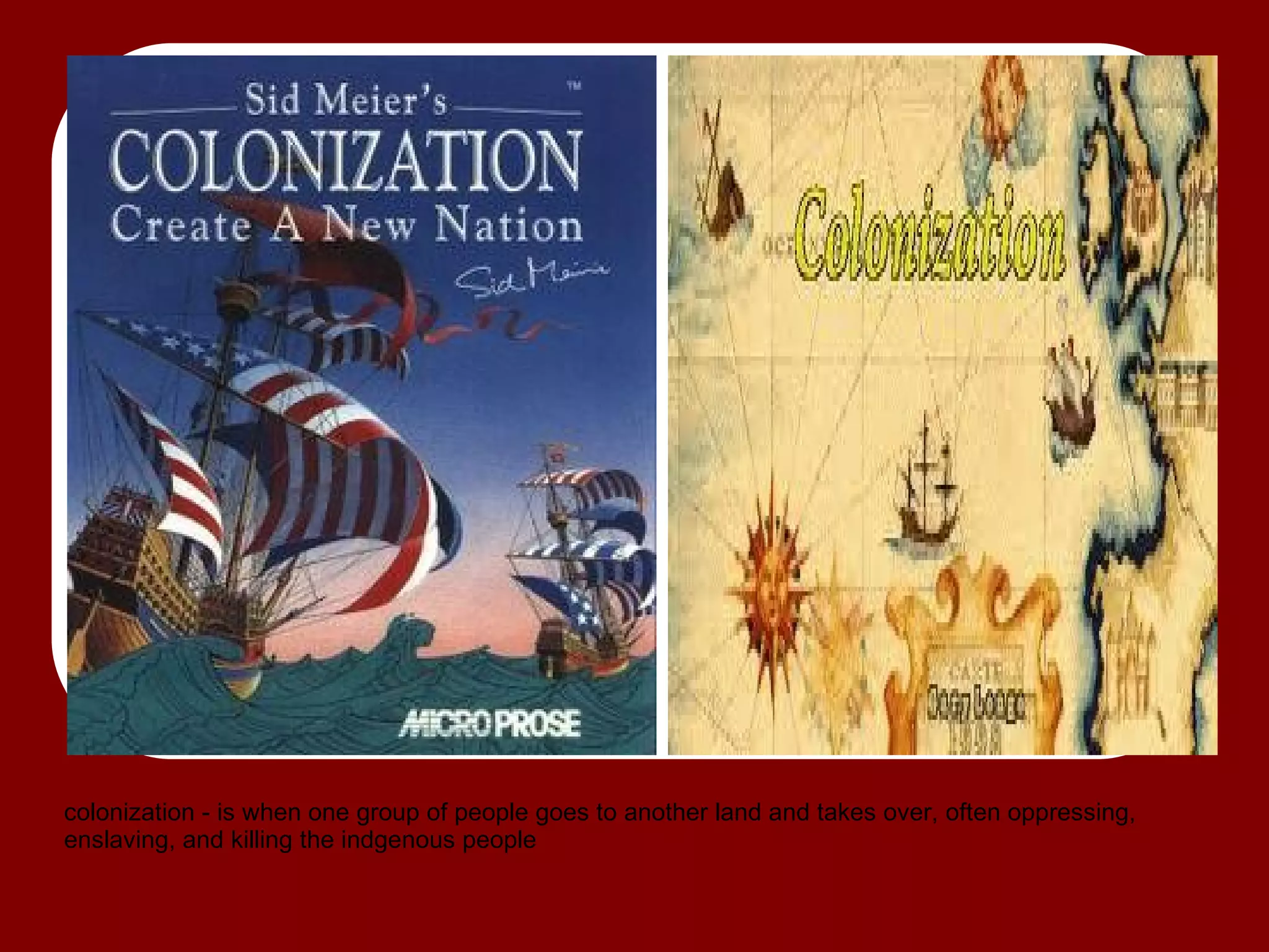 colonization | ODP