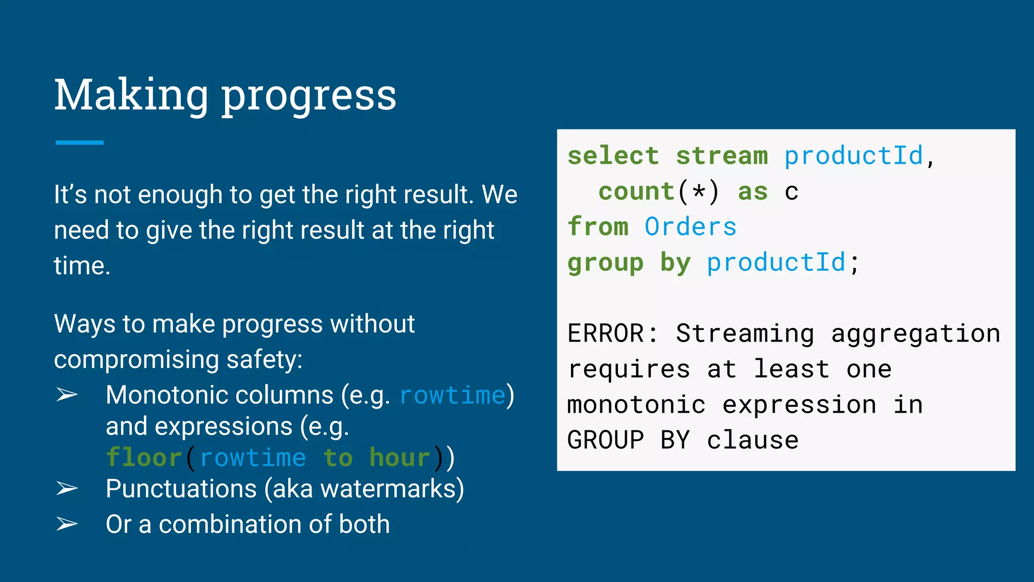 Julian Hyde - Streaming SQL | PPT