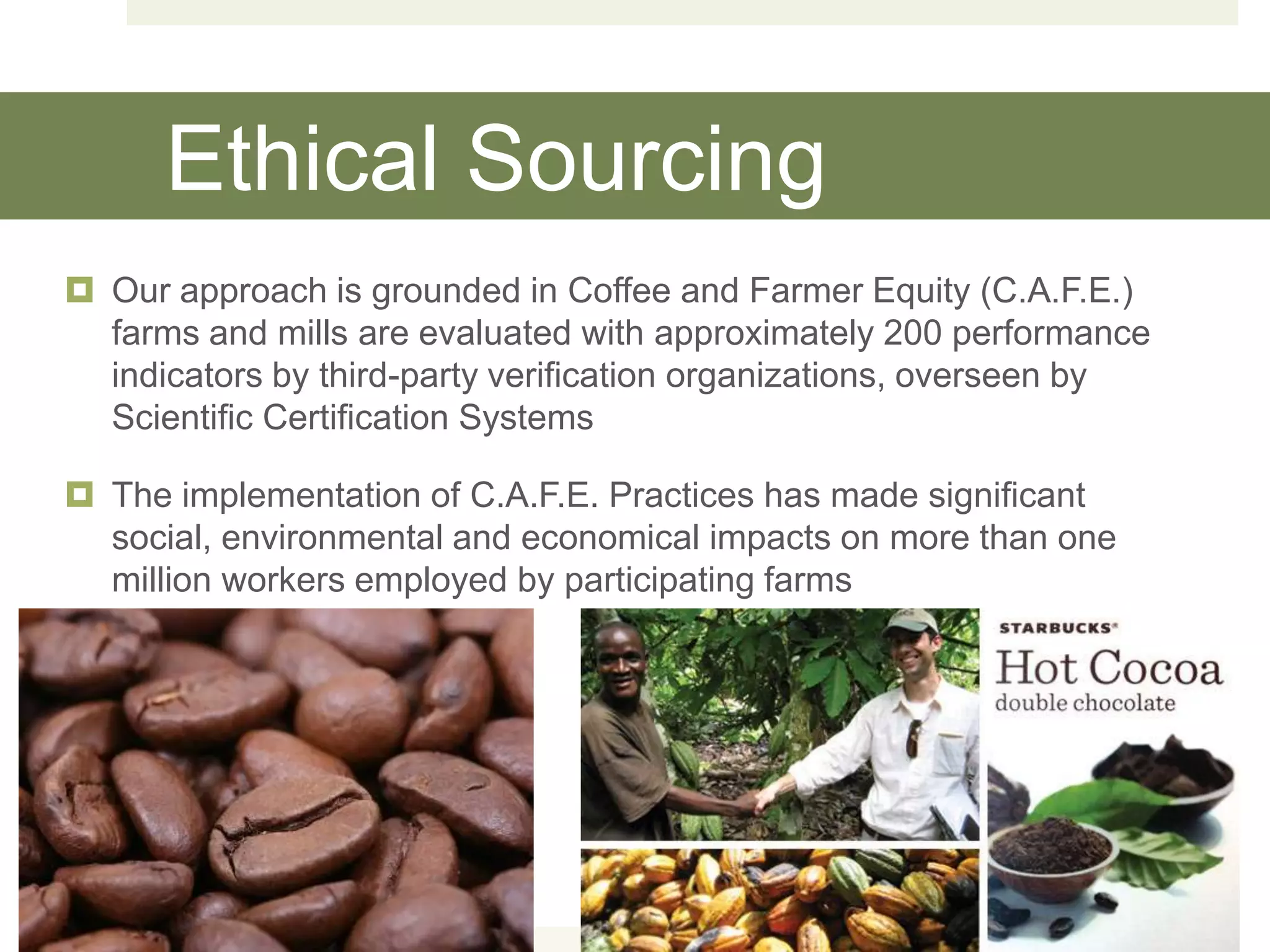 Julianne Rowe Starbucks CSR Report | PPTX