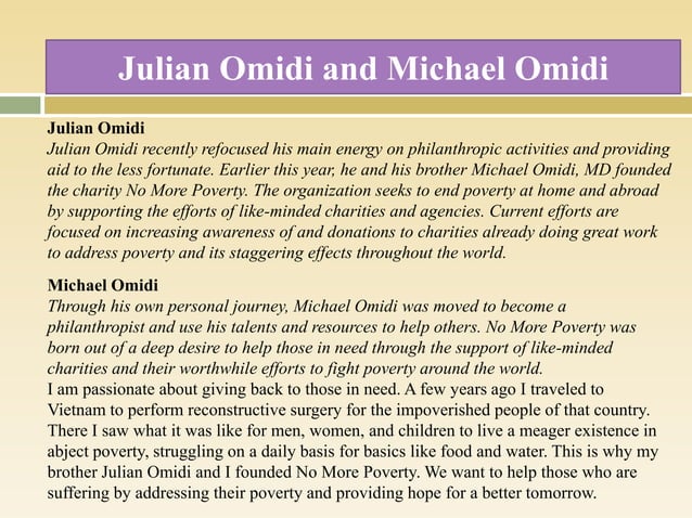 Julian Omidi | PPT