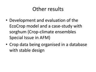Julian R - Assessing the Impacts of Climate Change on SSAn and SEAn ...