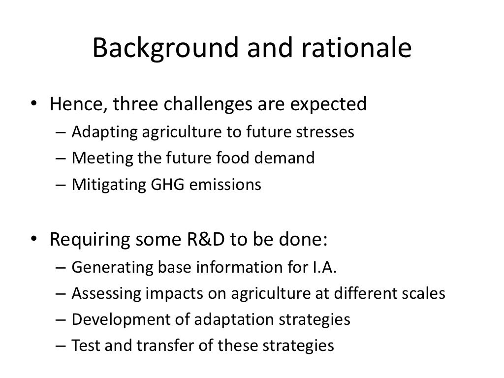 Background and rationale Hence, three